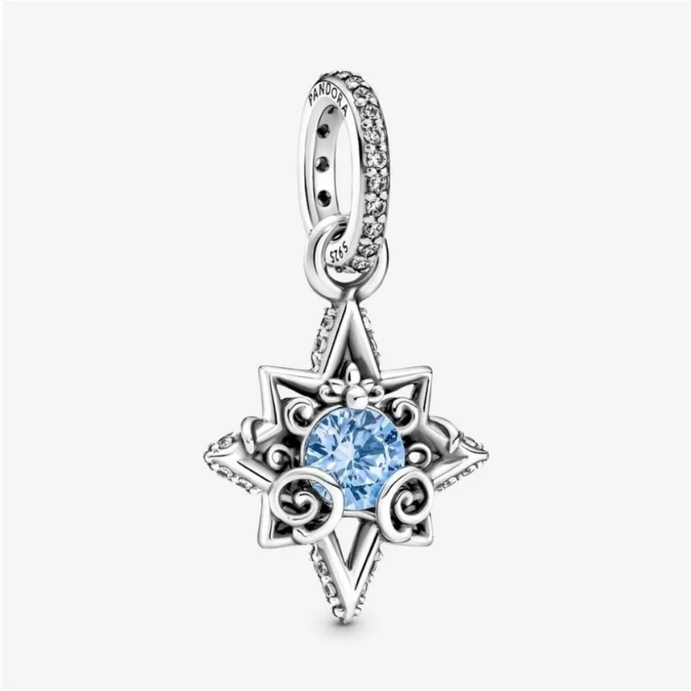 Pandora Disney’s Cinderella Blue Star, Charm Or Penda… - Gem